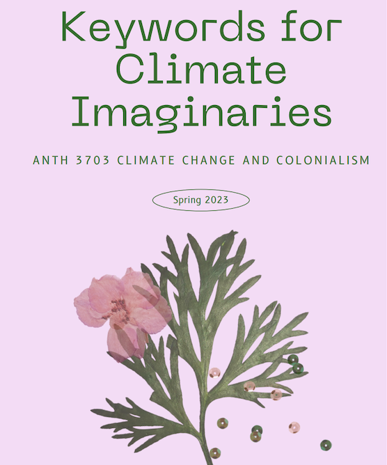 Students Create the "Keywords for Climate Imaginaries" Zine | Science ...